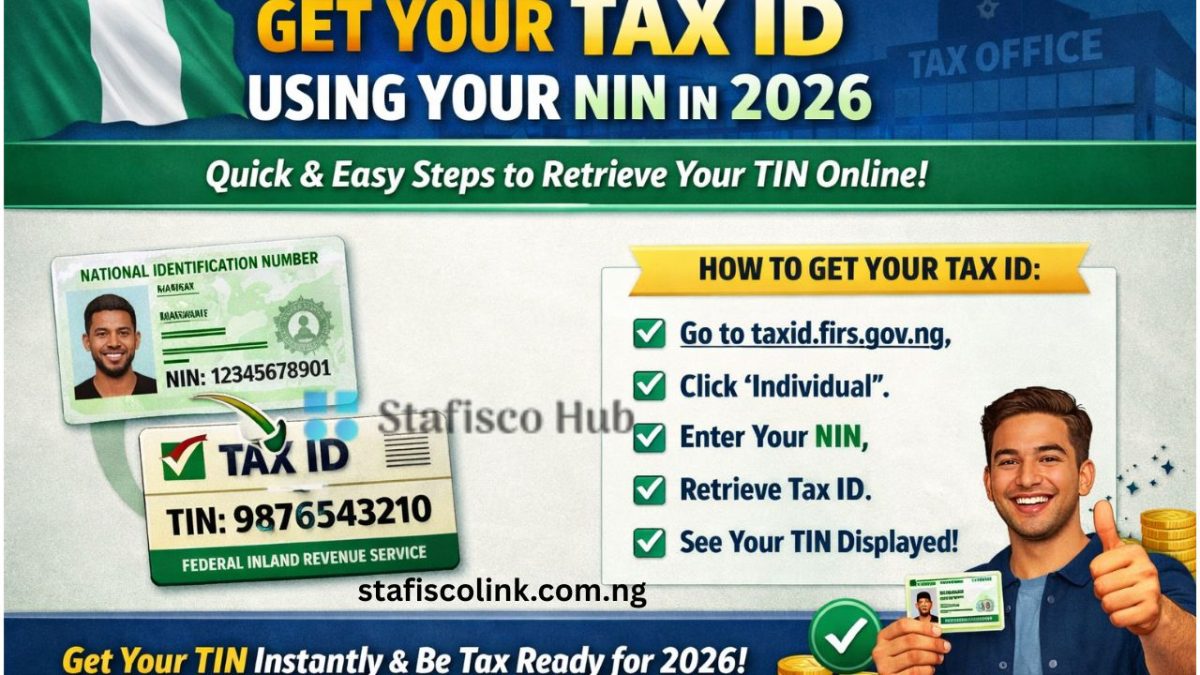 How to Obtain Your Tax ID Number (TIN) in 2026 Using Your NIN ...